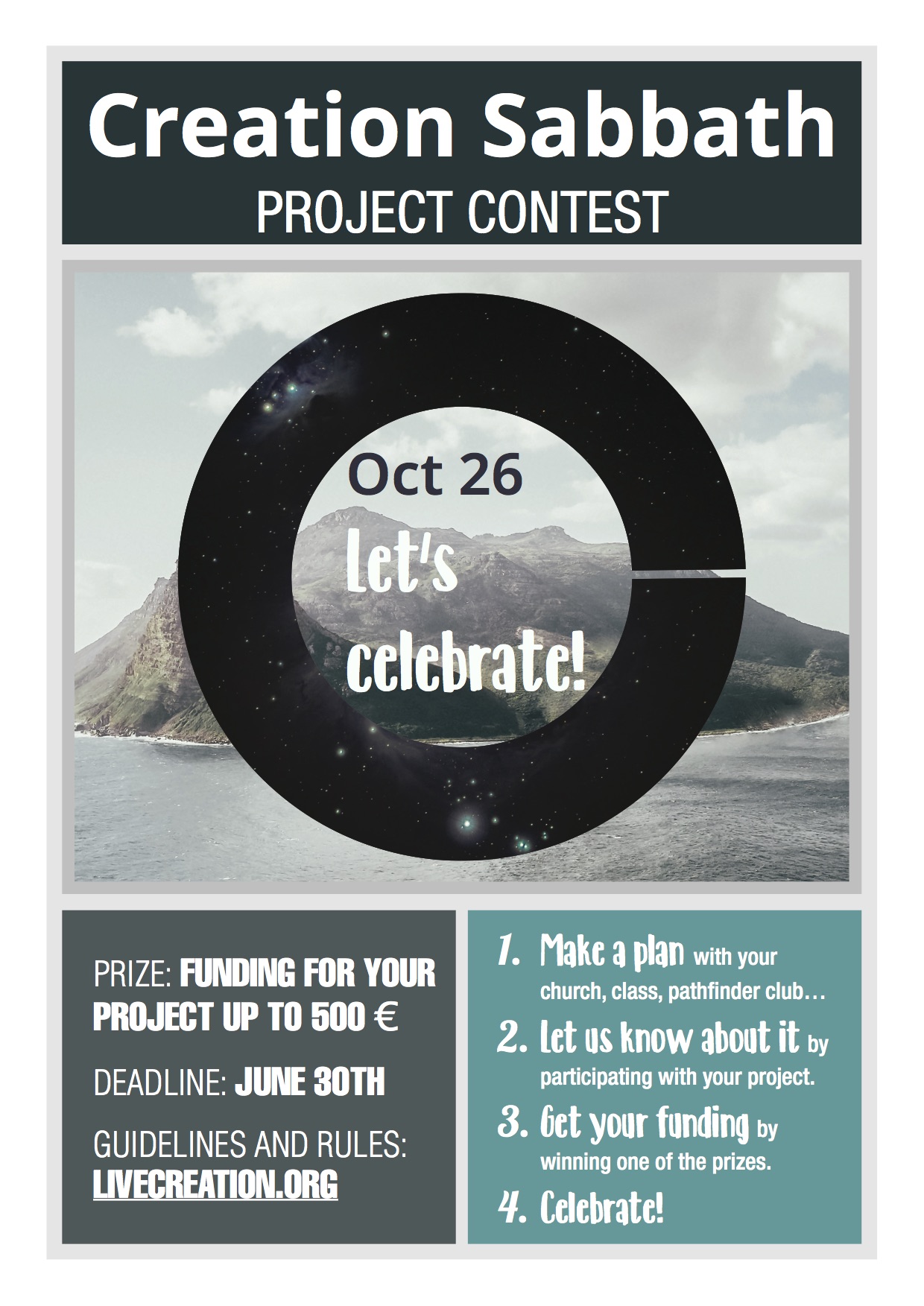 CREATION SABBATH PROJECT CONTEST POSTER - Revista Adventista de España